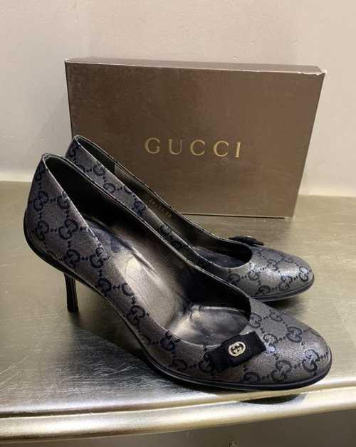 Туфли Gucci оригинал Италия 38-38,5