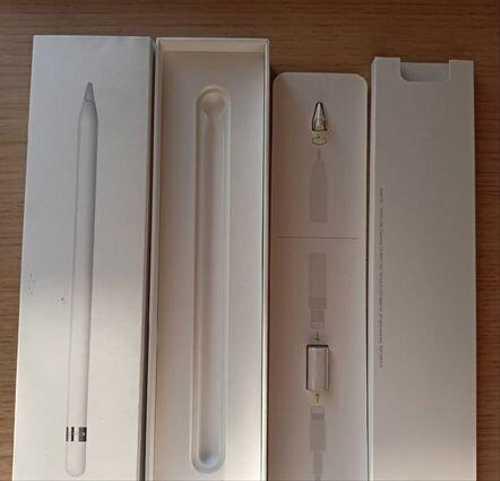 Наконечник и адаптер (в коробке) от Apple pencil 1