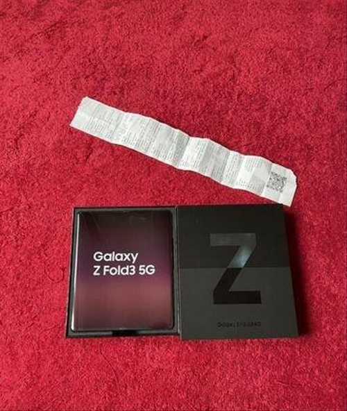 Samsung Z Fold 3 5G 512 Рст чек 27.08.21 куплен