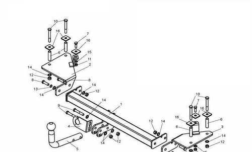 Фаркоп на Шевроле Ланос/Сенс/Шанс седан. Новый