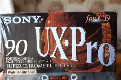 Аудиокассета Sony UX-Pro новая запечатанная