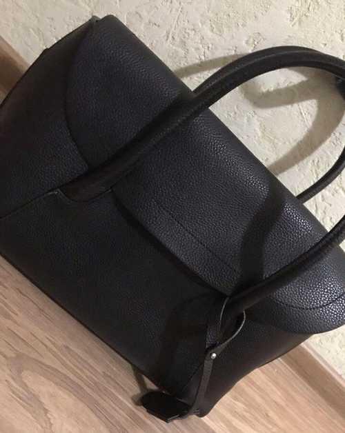 Кожаная сумка Zara