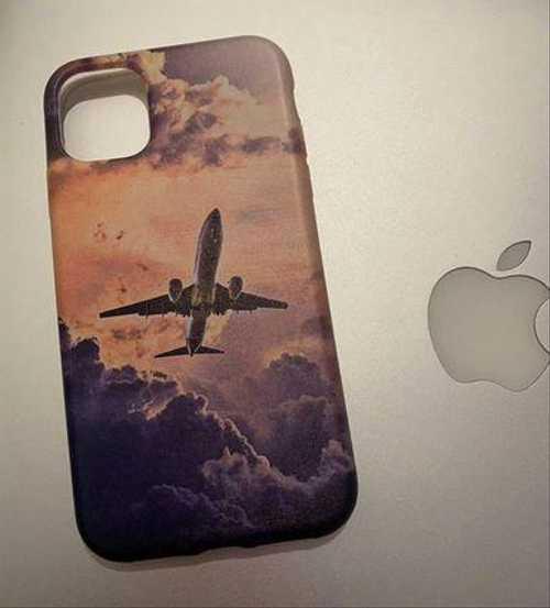 Самолет чехол на iPhone любой модели