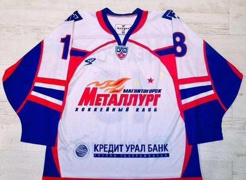 Хоккейный свитер " Металлург" Магнитогорск