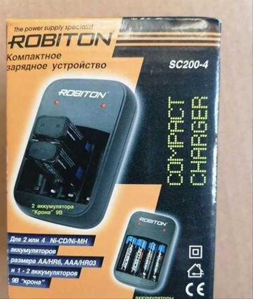 Зарядное устройство. Robiton sv200-4