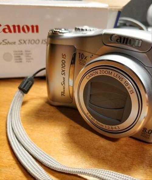 Фотоаппарат Canon PawerShot SX100 IS