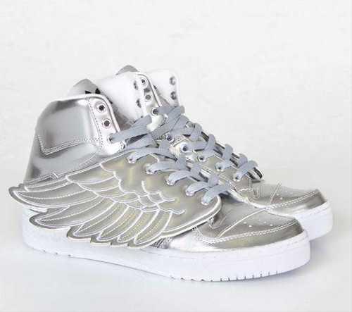 Кроссовки женские Adidas Jeremy Scott Wings Metal