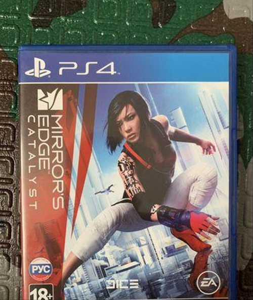 Игра для приставки Mirrors Edge PS4