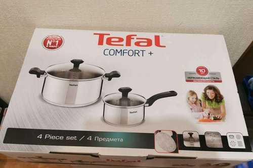 Tefal comfort max 20 см. Кастрюля с крышкой Tefal Comfort Max 24 см. Тефаль комфорт 2 предмета. Набор кастрюль Тефаль комфорт Макс 6 предметов отзывы.