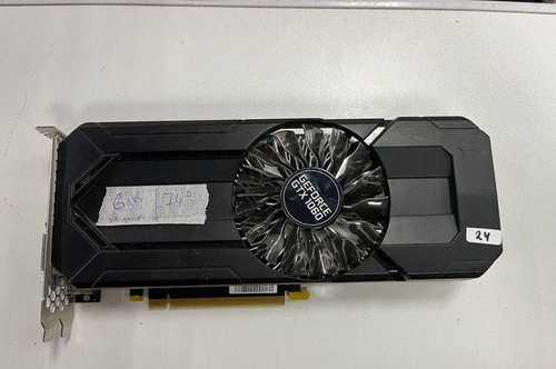 Видеокарта бу Palit Geforce GTX1060 6 gb stormx