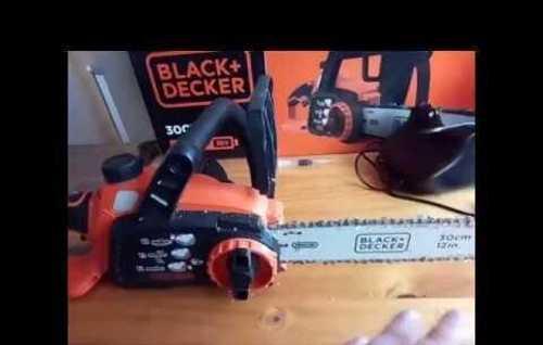 Аккумуляторная цепная пила Black+Decker | Festima.Ru – частные объявления