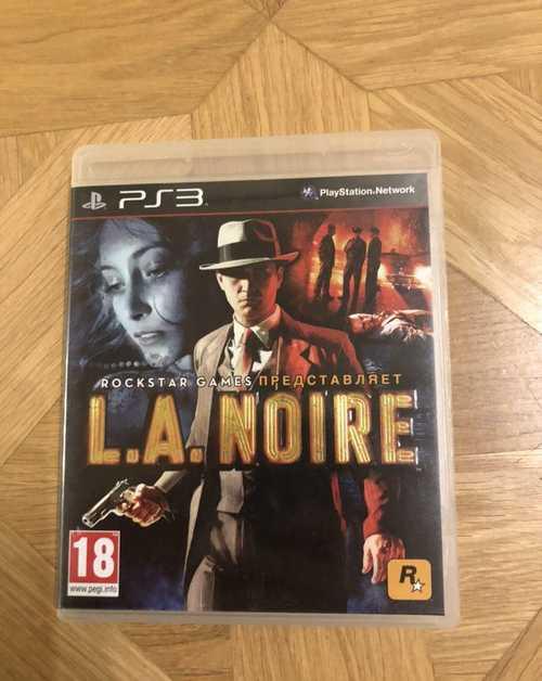 Игра L.A Noire Ps3