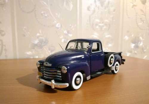 Модель Chevrolet 3100 Pick-up 1950 blue 1:43