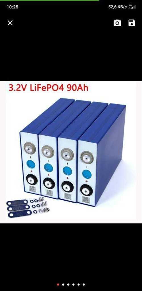 Аккумулятор LiFePo4 90ah новый