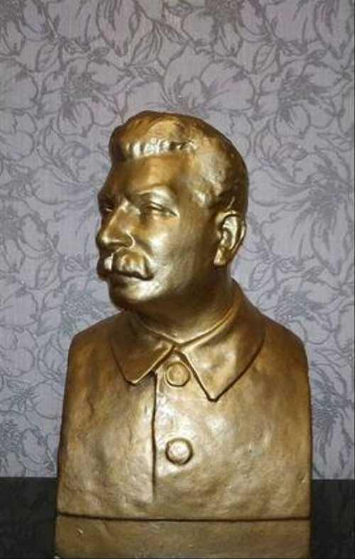 Бюст Сталина, Гжель, 30-е годы, керамика, редкий