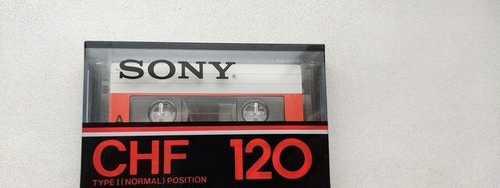 Аудиокассета sony CHF 120 RED & NEW. Japan market