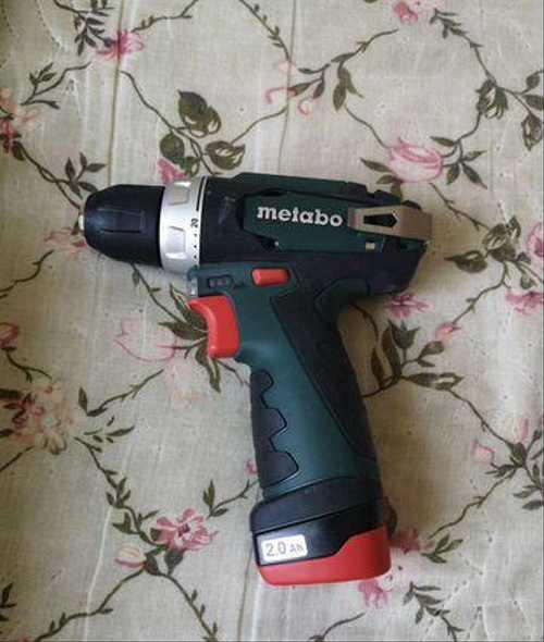 Шуруповёрт metabo powermax bs 2 x 2.0 Ah, новый