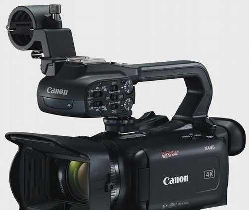 Видеокамера Canon XA45 черный (новый)