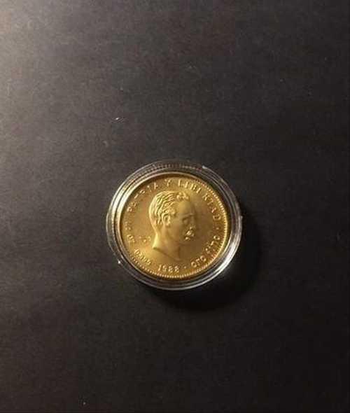 Монета Кубы 50 песо