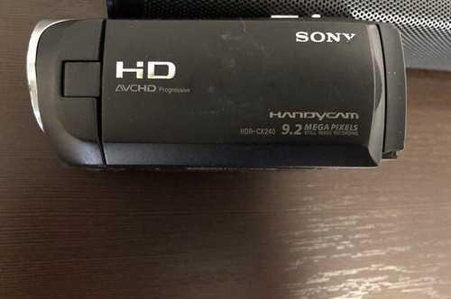 Видеокамера sony handycam HDR-CX240E