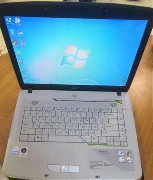 Ноутбук Acer с хранения, 2 ядра 2 гб