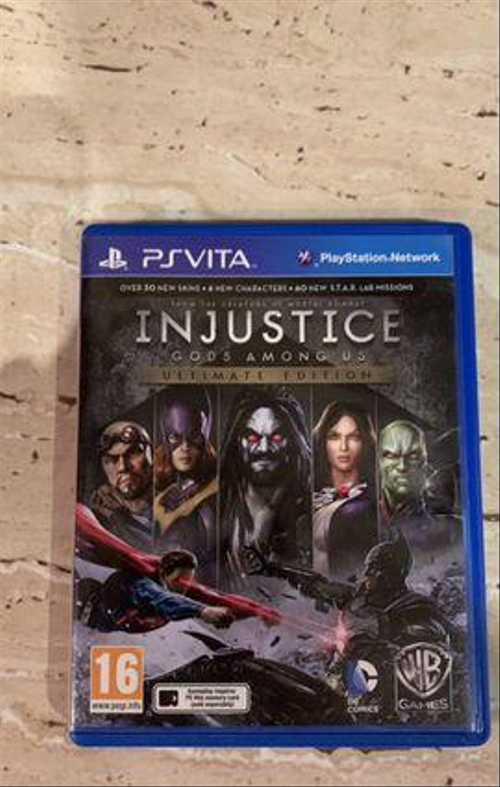 Картридж Игра Injustice Для ps vita