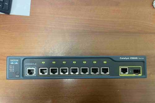 Коммутатор (свич) Cisco WS-C2960G-8TC-L