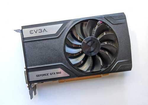 Evga GeForce GTX 960 2GB рабочая проверка при вас