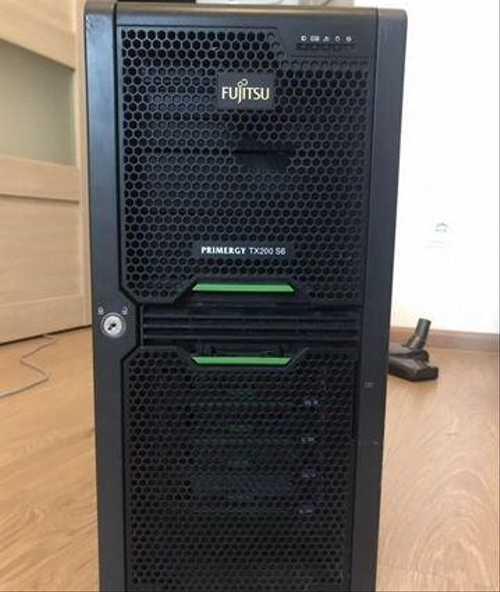 Сервер Fujitsu TX200 S6. Intel Xeon X5675 x2