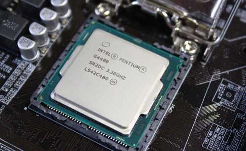 2 проца Pentium G4400 Socket 1151