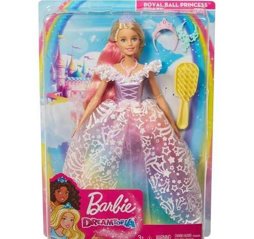Кукла Barbie Dreamtopia Принцесса, 29 см, GFR45