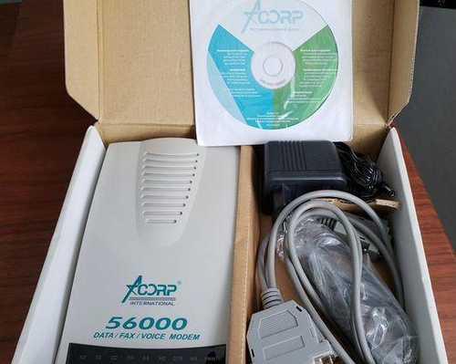 Модем Acorp 56000