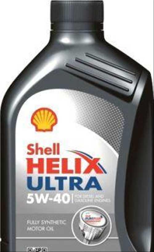 Масло shell helix ultra 5W-40 1л