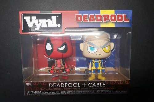 Funko Vynl Deadpool + Cable Marvel Дедпул Кейбл