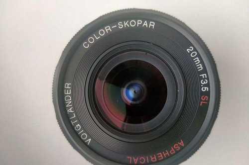 Объектив Voightlander color scopar 20 3.5 for niko