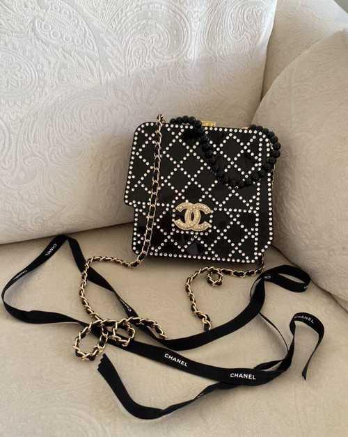 Клатч Chanel Vip gift новый