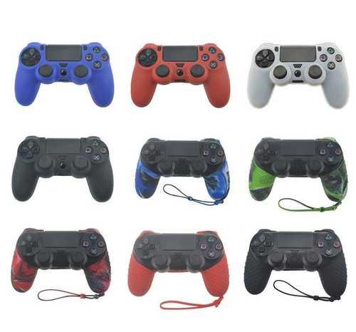 Силиконовые чехлы для DualShock 4 на PS4