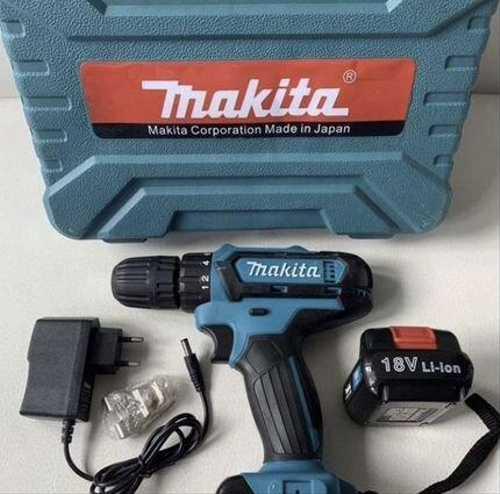 Аккум. Шуруповерт Makita 18v -2Ah. Новый Мощный Га | Festima.Ru .