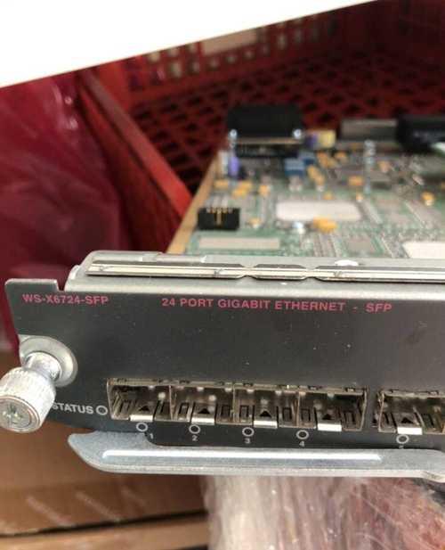 Модуль Cisco ws-x6724-sfp