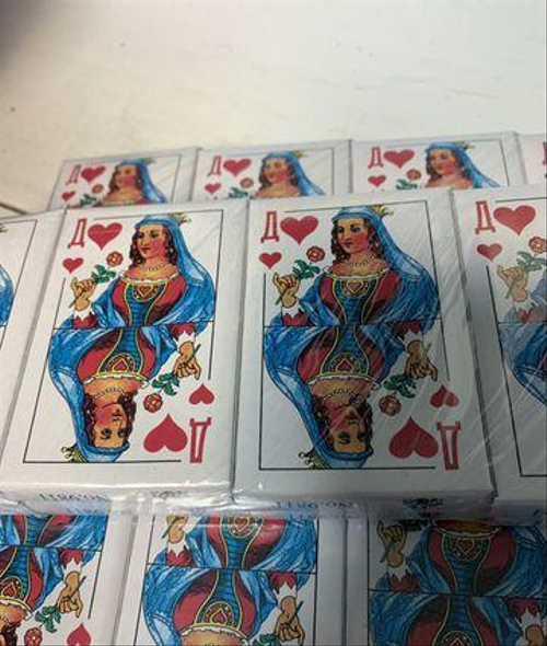 Карты игральные атласные