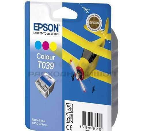 Ап Картридж Epson T026, C13T02640110 чёрный (16 мл