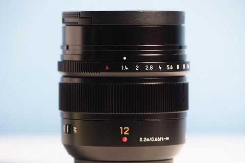 Panasonic Leica DG Summilux 12mm f/1.4 Asph