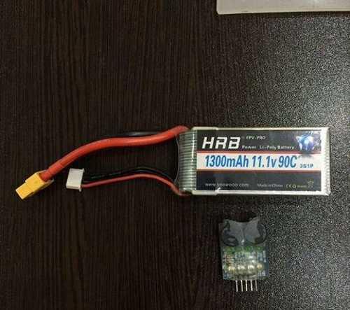Аккумулятор HRB LiPo 3s 1300mah