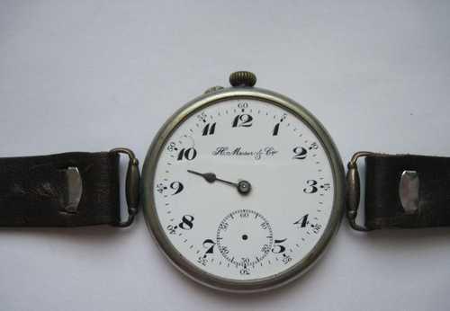 Часы H.Moser & Cie 1900г мужские наручные