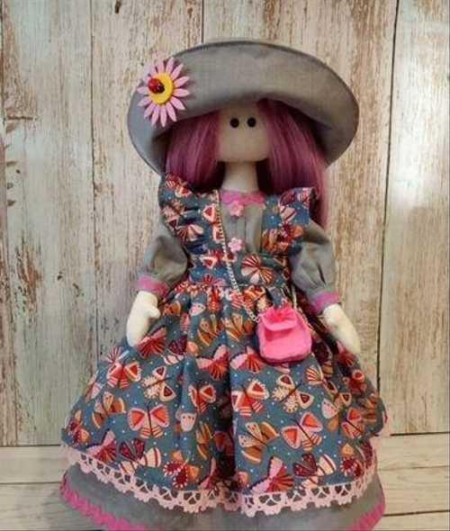 Кукла интерьерная,текстильная