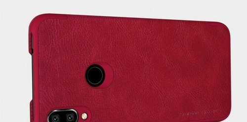 Чехол для Xiaomi RedMi Note 7 QIN Leather Case Nil