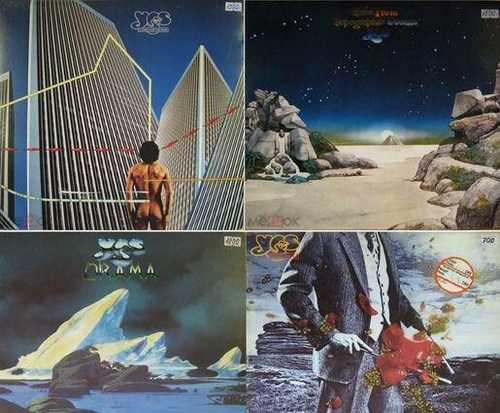 LP Yes / Genesis / Jethro Tull / ELP