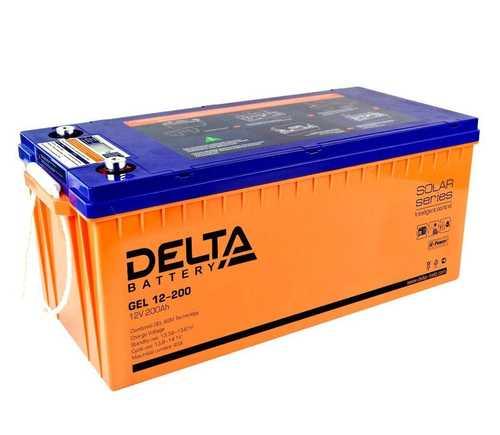Delta GEL12-200 Аккумулятор гелевый 200 Ач