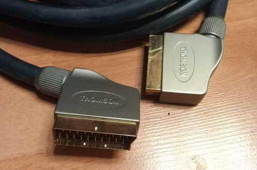 Кабель scart to scart Thomson 5 метров