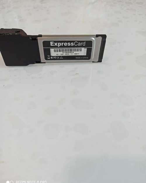 Expresscard 54 звуковая карта